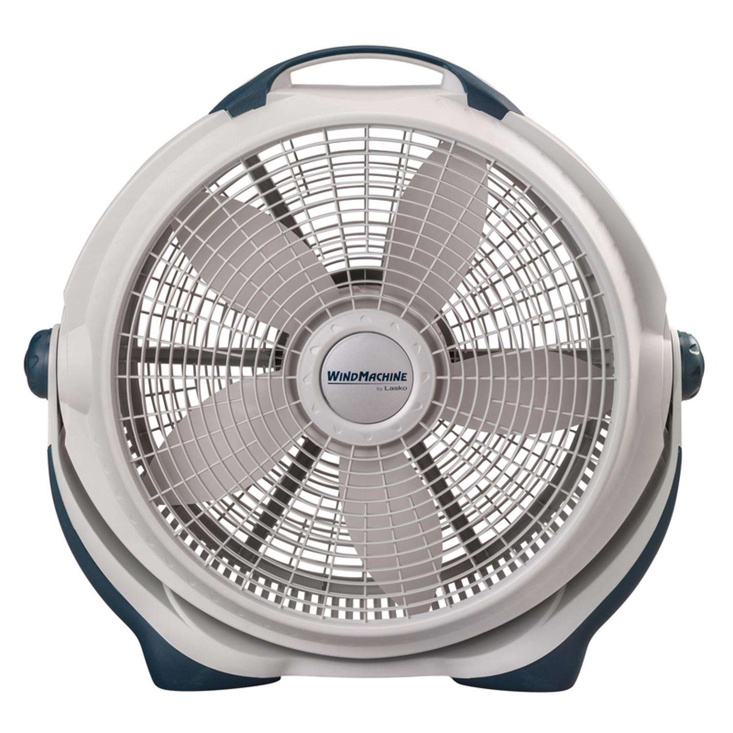 Lasko Wind Machine 23.38 in. H X 20 in. D 3 speed Floor Fan - Ace Hardware
