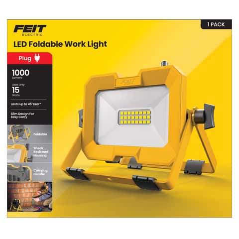 Feit 1000 lm LED Corded Stand (H or Scissor) Folding Worklight - Ace ...