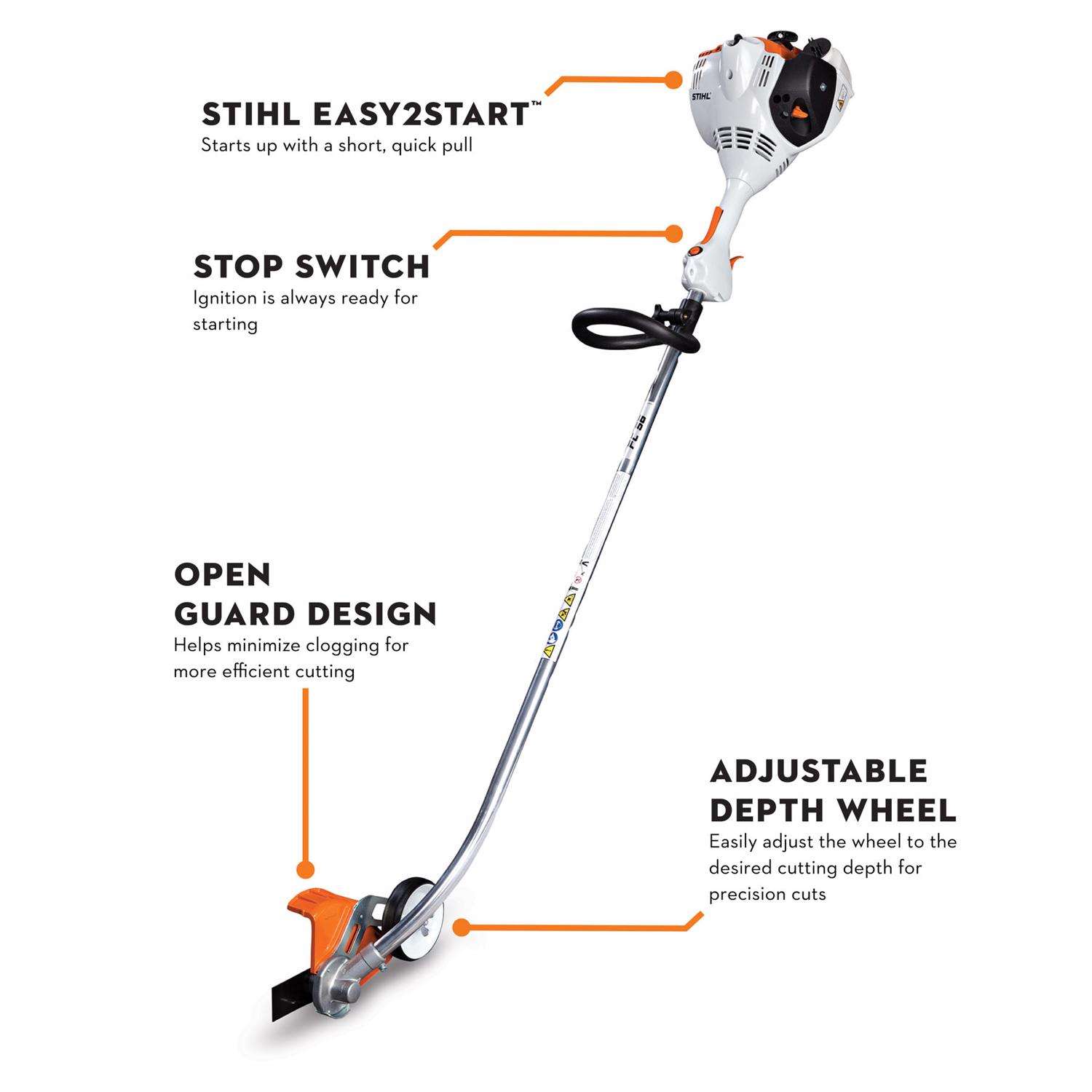 STIHL FC 56 C E 8 in. Gas Edger Mfr 41440111908US Ace Hardware