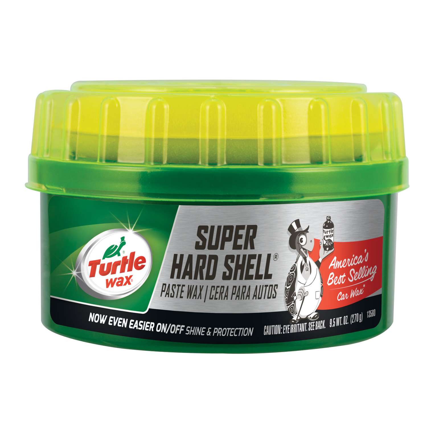 Turtle Wax Super Hard Shell Finish Paste Automobile Wax 9.5 oz. For All ...