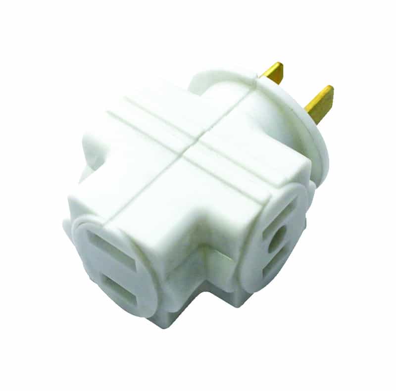 Ace Polarized 3 outlets Adapter 1 pk - Ace Hardware