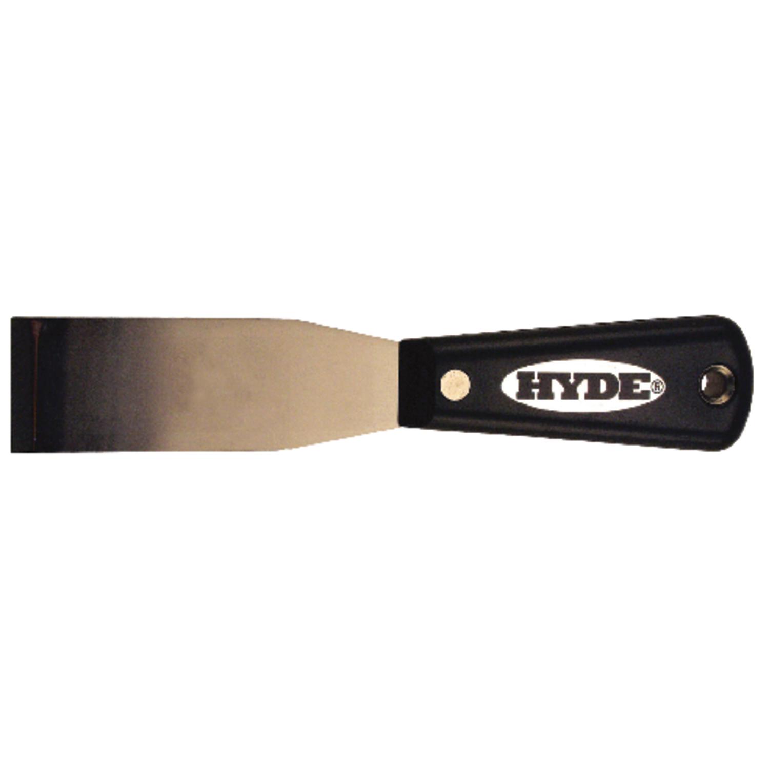 Hyde 1-5/16 in. W High-Carbon Steel Stiff Chisel Edge Putty Knife - Ace ...