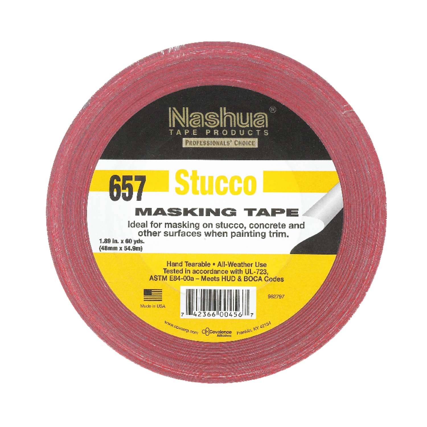 Nashua 1.89 in. W X 60 L Red Regular Strength Masking Tape 1 pk - Ace ...