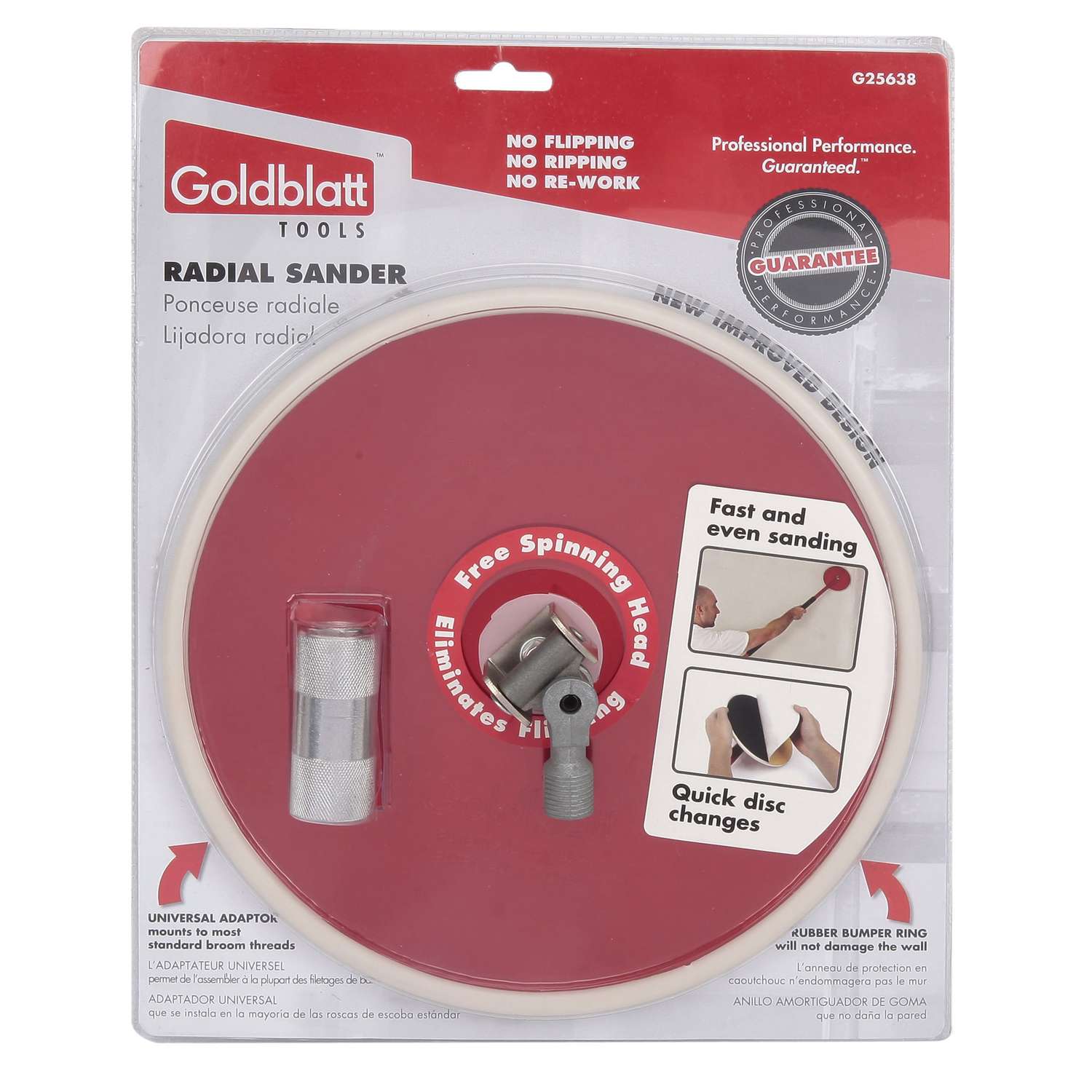 Goldblatt Aluminum Radial Sander 9 in. L - Ace Hardware