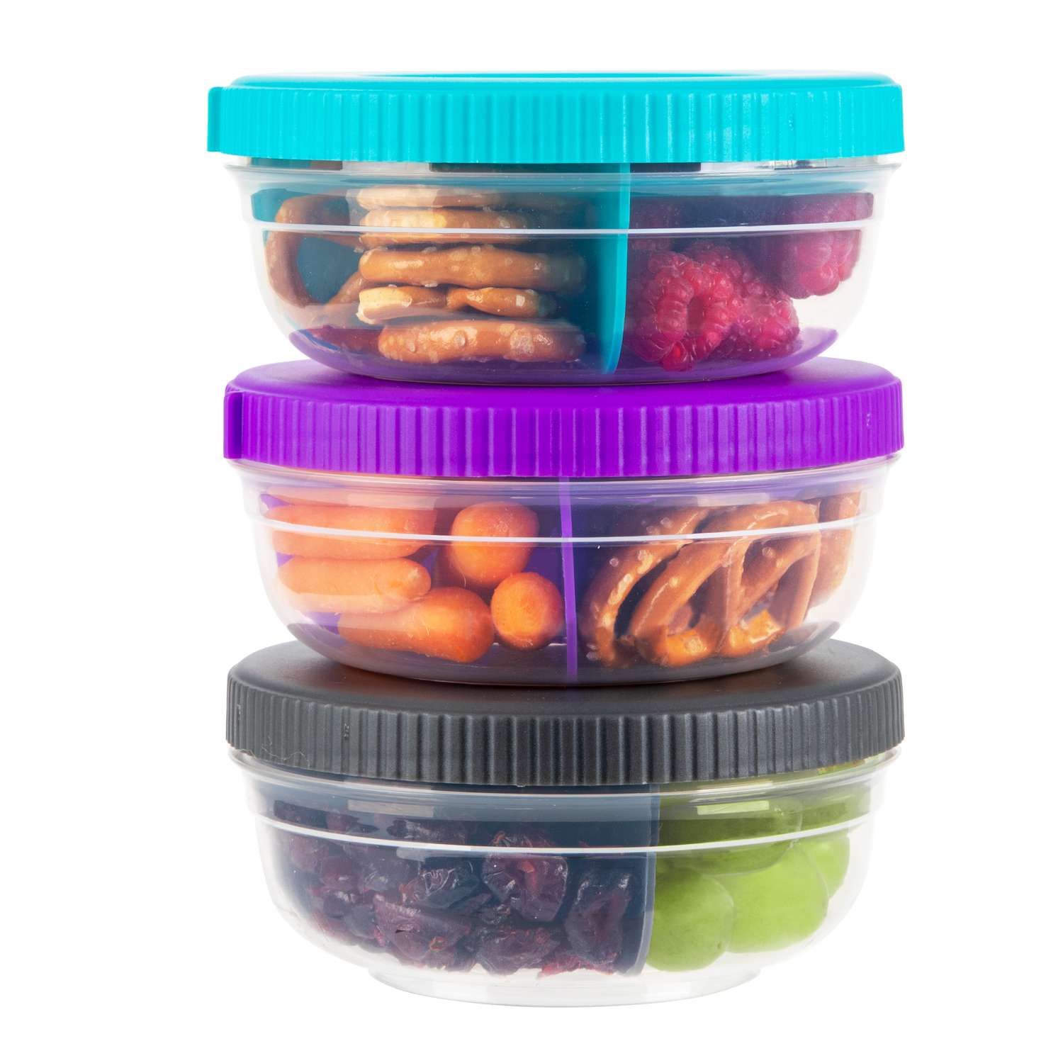 Progressive SnapLock 7.5 oz Multicolored Storage Container Set 3 pk ...
