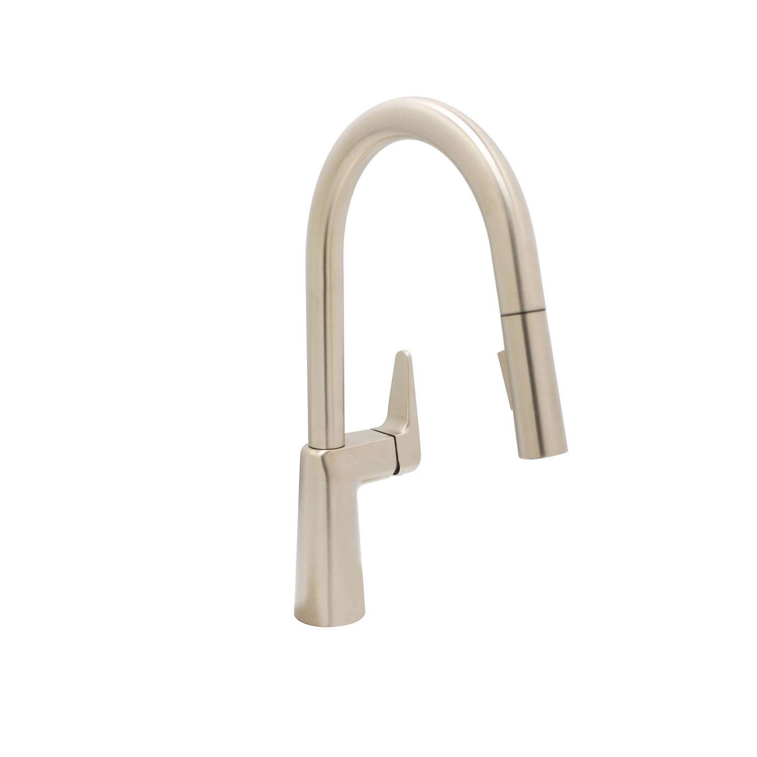 Huntington Brass One Handle Satin Nickel Kitchen Faucet - Ace Hardware