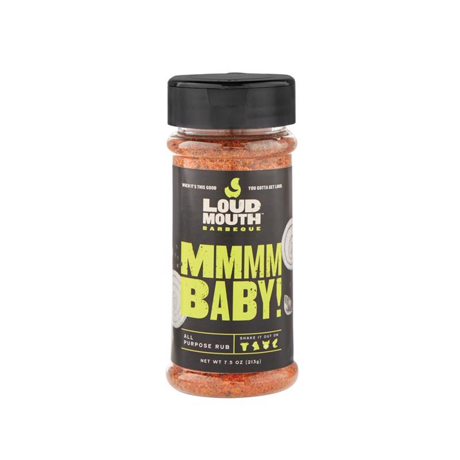 Loud Mouth MMMM BABY All Purpose BBQ Rub 7.5 oz Mfr# OW76901 - Ace Hardware