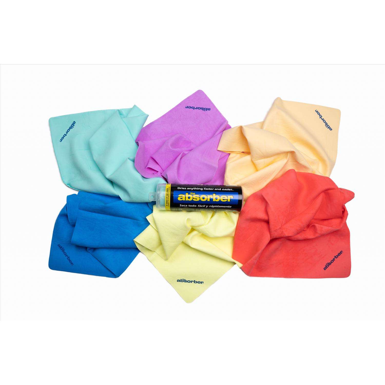 Clean Tools The Absorber 32 in. L X 20 in. W PVA Chamois 6 pk - Ace ...