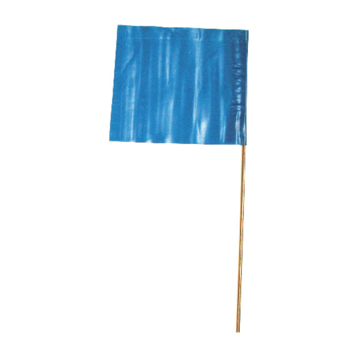 C.H. Hanson 15 in. Blue Marking Flags Polyvinyl 100 pk - Ace Hardware