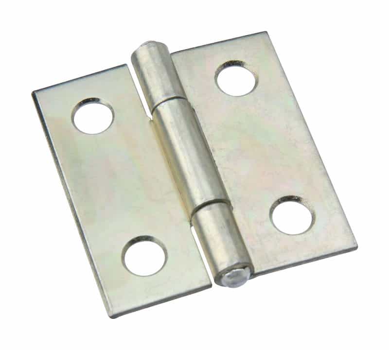 National Hardware 1-1/2 in. L Zinc Plated Steel Cabinet Hinge 1 pk ...