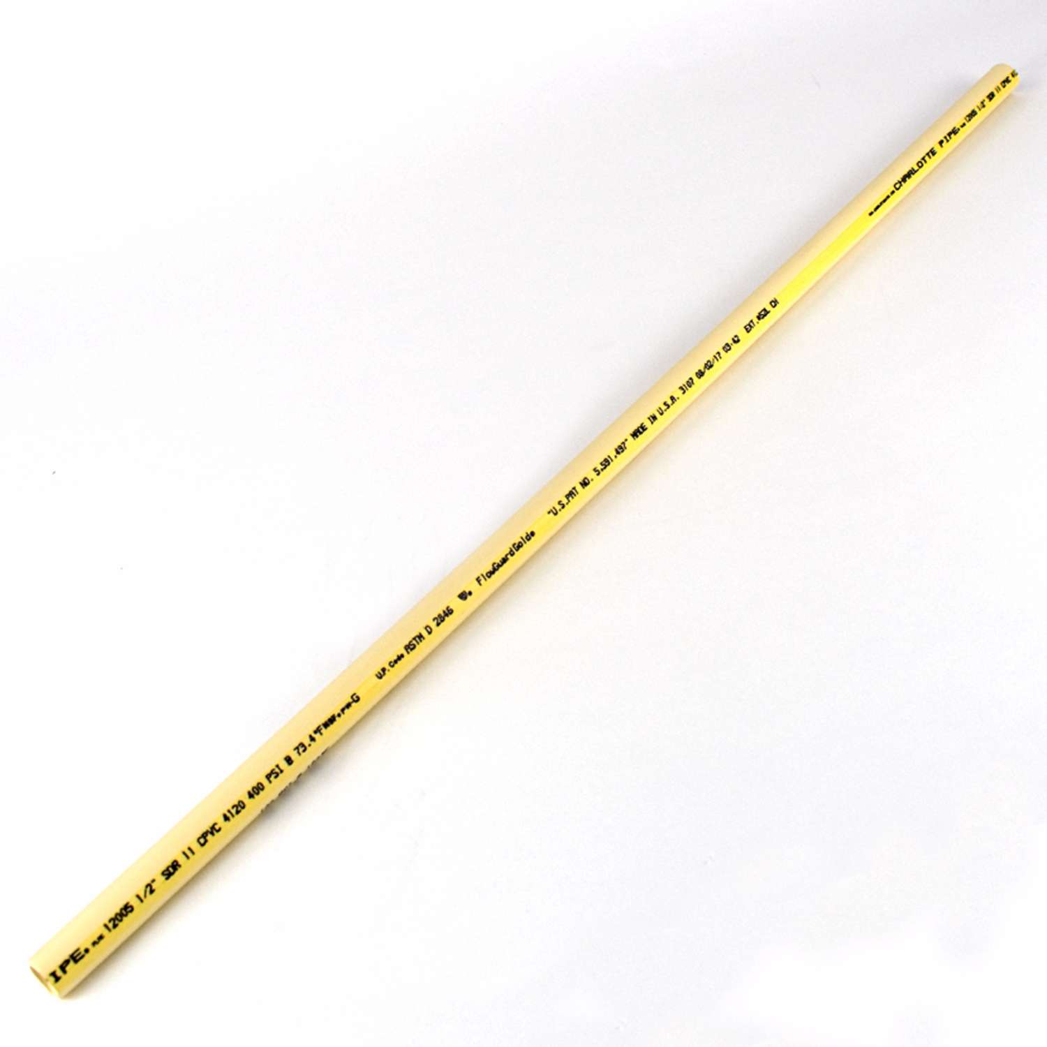 Charlotte Pipe FlowGuard Gold CTS CPVC Pipe 1 in. D X 10 ft. L Plain ...
