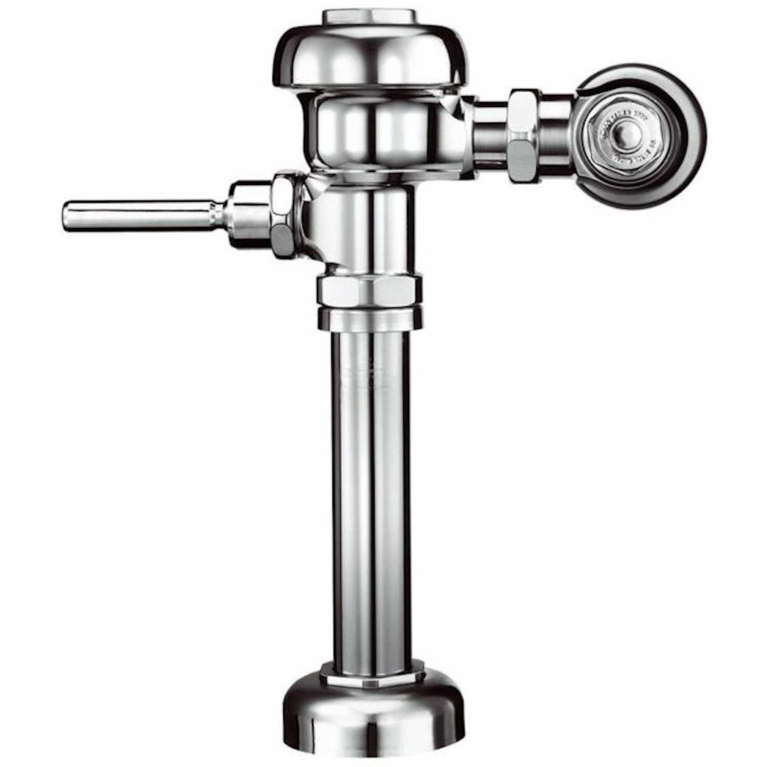 Sloan Regal Urinal Flush Valve Silver Polished Chrome Brass - Ace Hardware