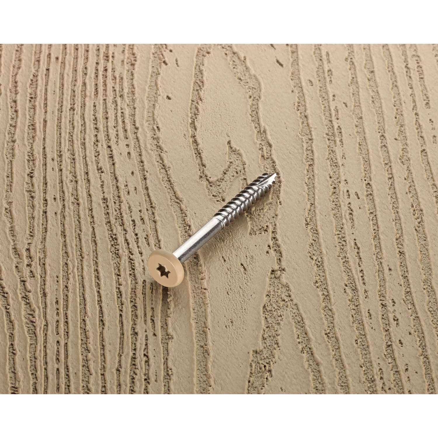 Starborn Deckfast No. 9 X 1-7/8 in. L Sand Star Pan Head Fascia Screws ...