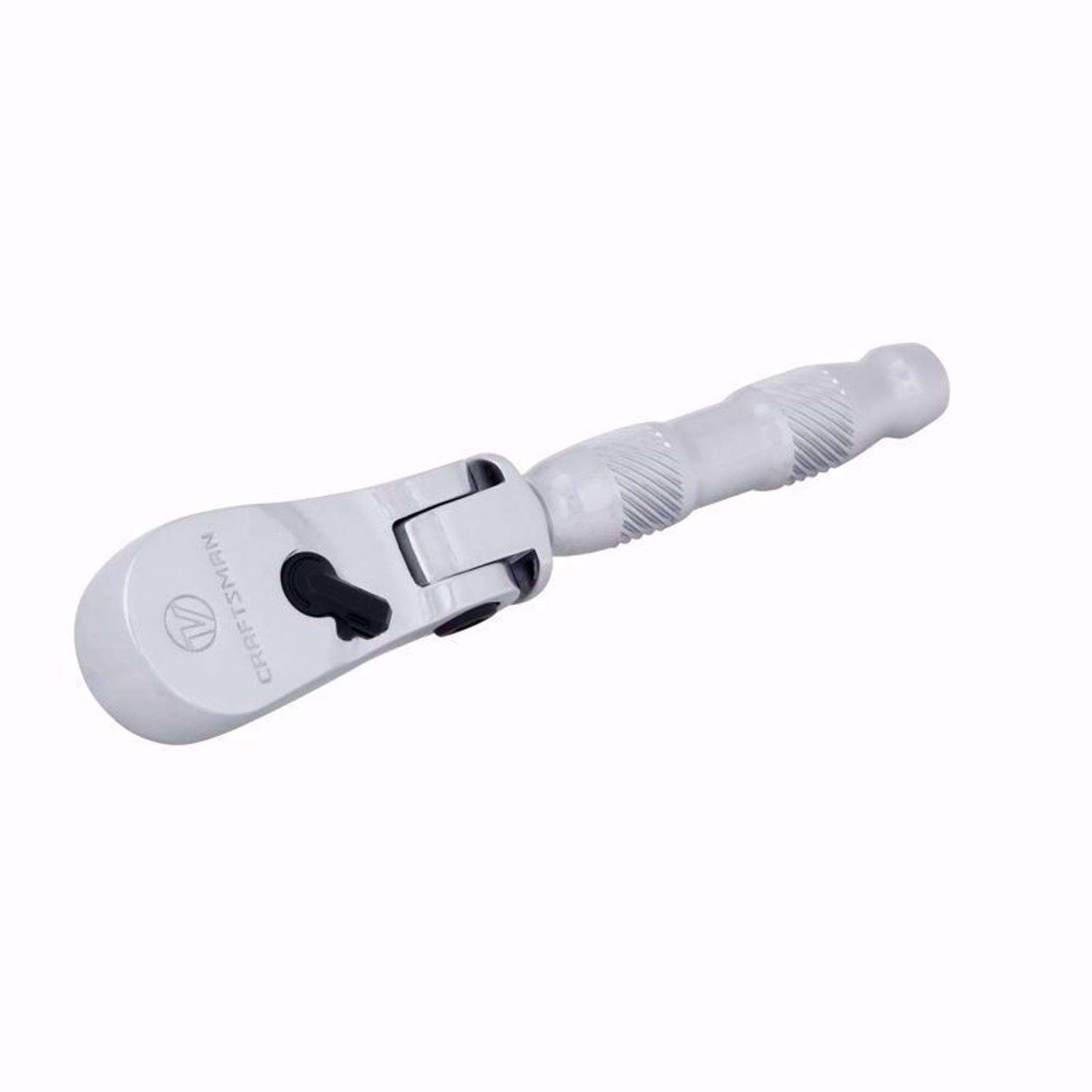 Craftsman V-Series 1/4 in. drive Flex Head Ratchet 80 teeth - Ace Hardware