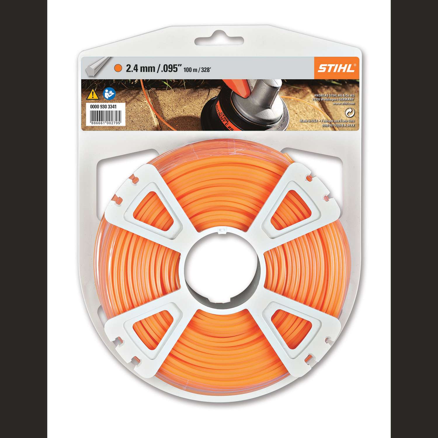STIHL Pentagon .095 in. D X 984 ft. L Trimmer Line - Ace Hardware