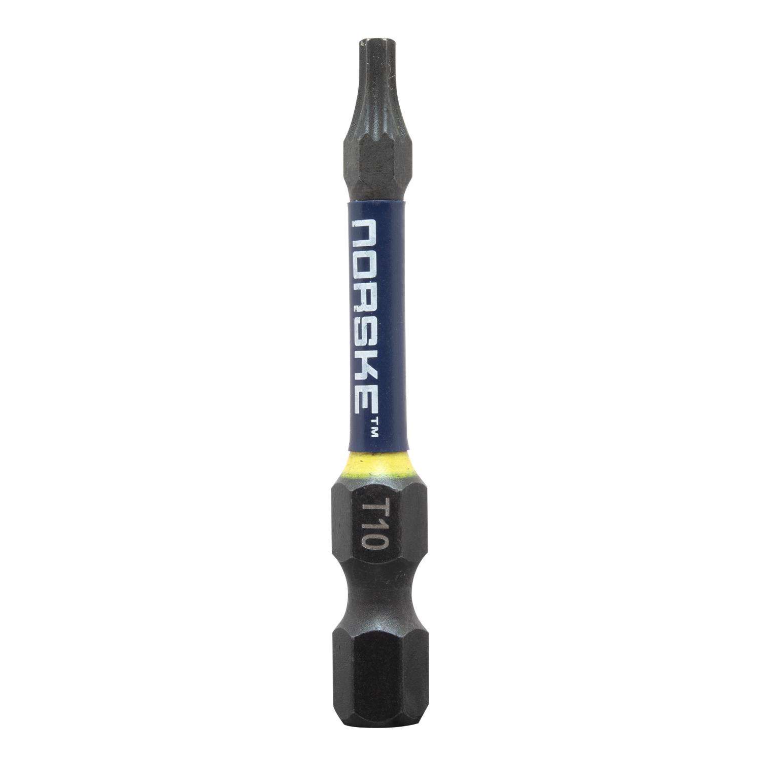 Norske Torx T10 X 2 in. L Impact Torsion Bit S2 Tool Steel 1 each - Ace ...