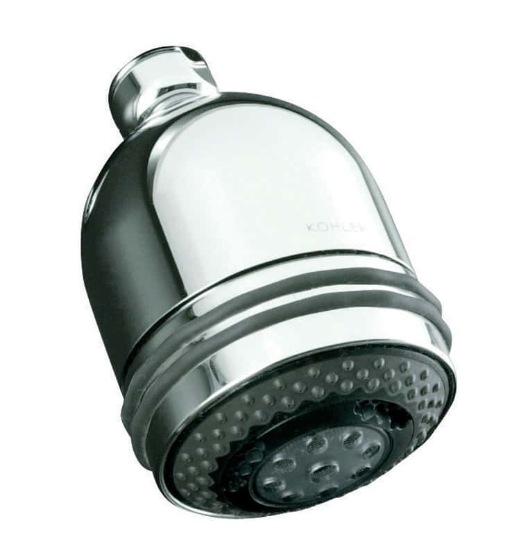 Kohler Master Shower Polished Chrome Brass 3 settings Showerhead 2.5 ...