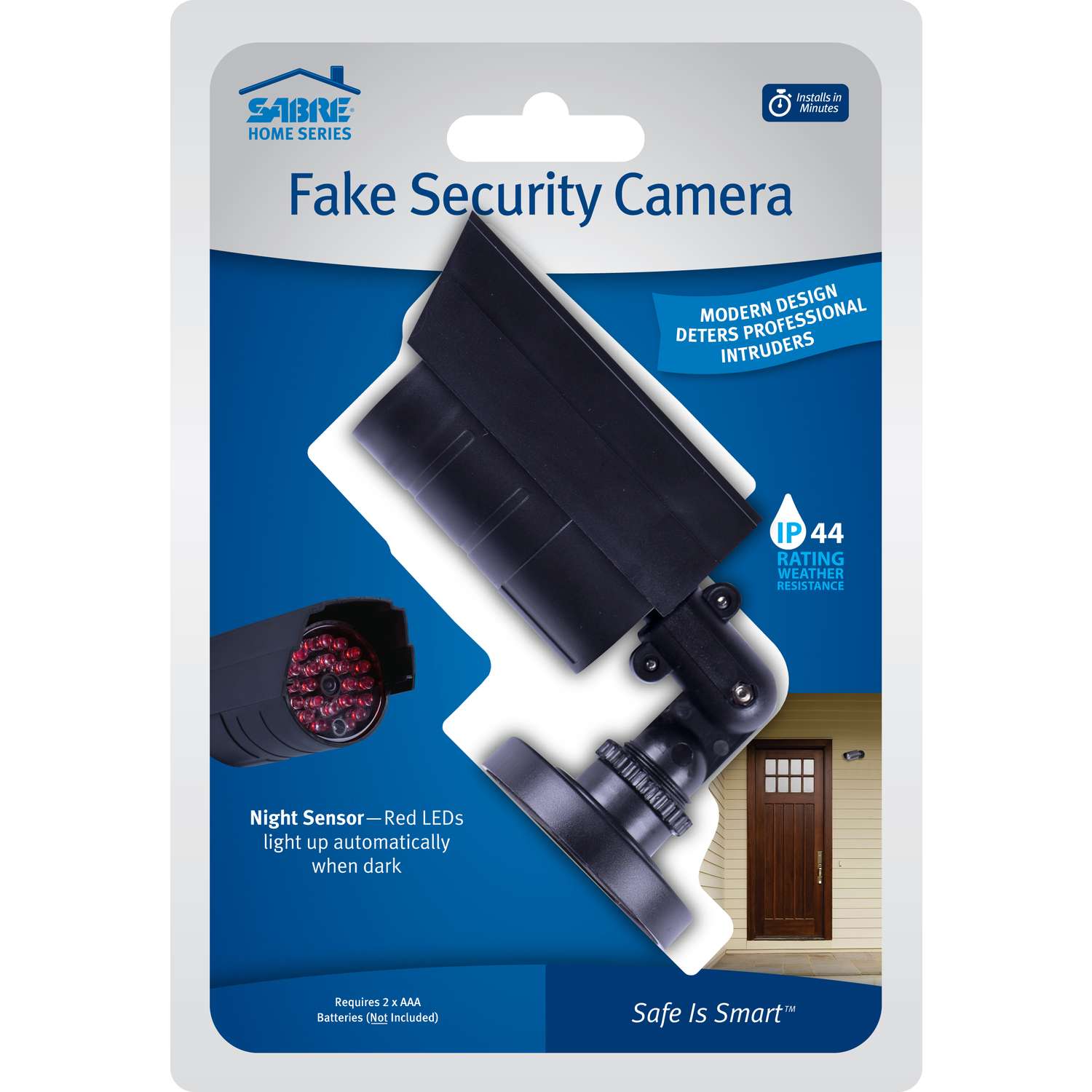 Sabre Black Plastic Fake Security Camera - Ace Hardware