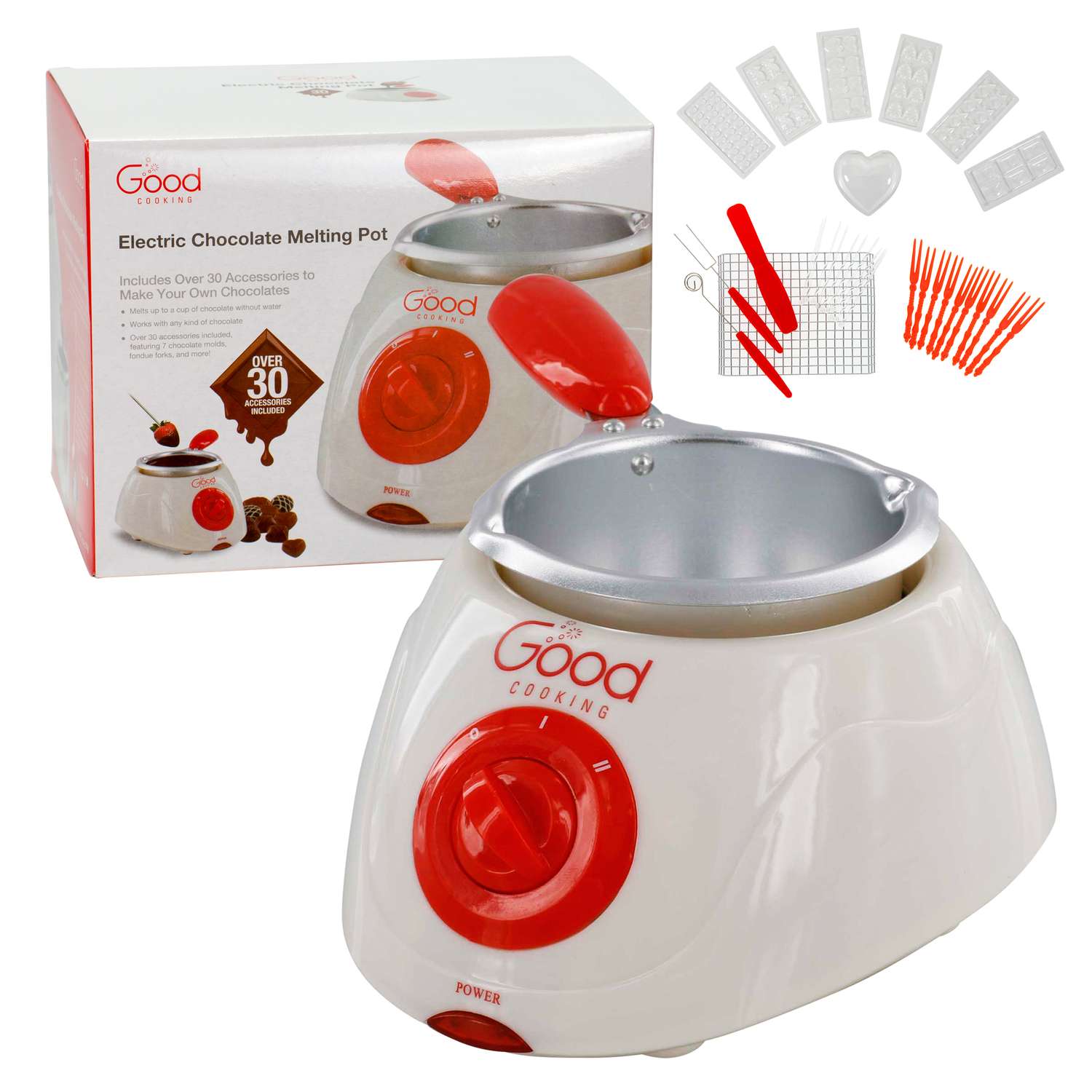 Good Cooking Red 8 oz Stainless Steel Chocolate Melting Pot - Ace Hardware