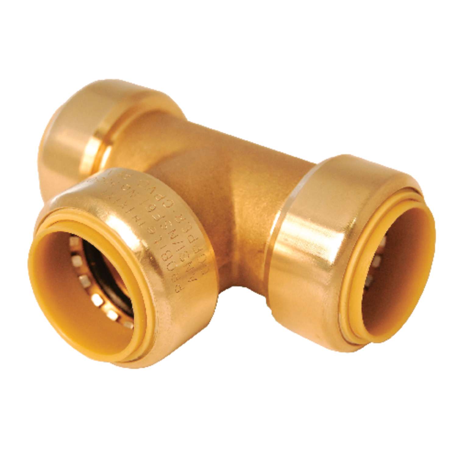 Speed Push Push to Connect 3/8 in. Push X 3/8 in. D Push Tee - Ace Hardware
