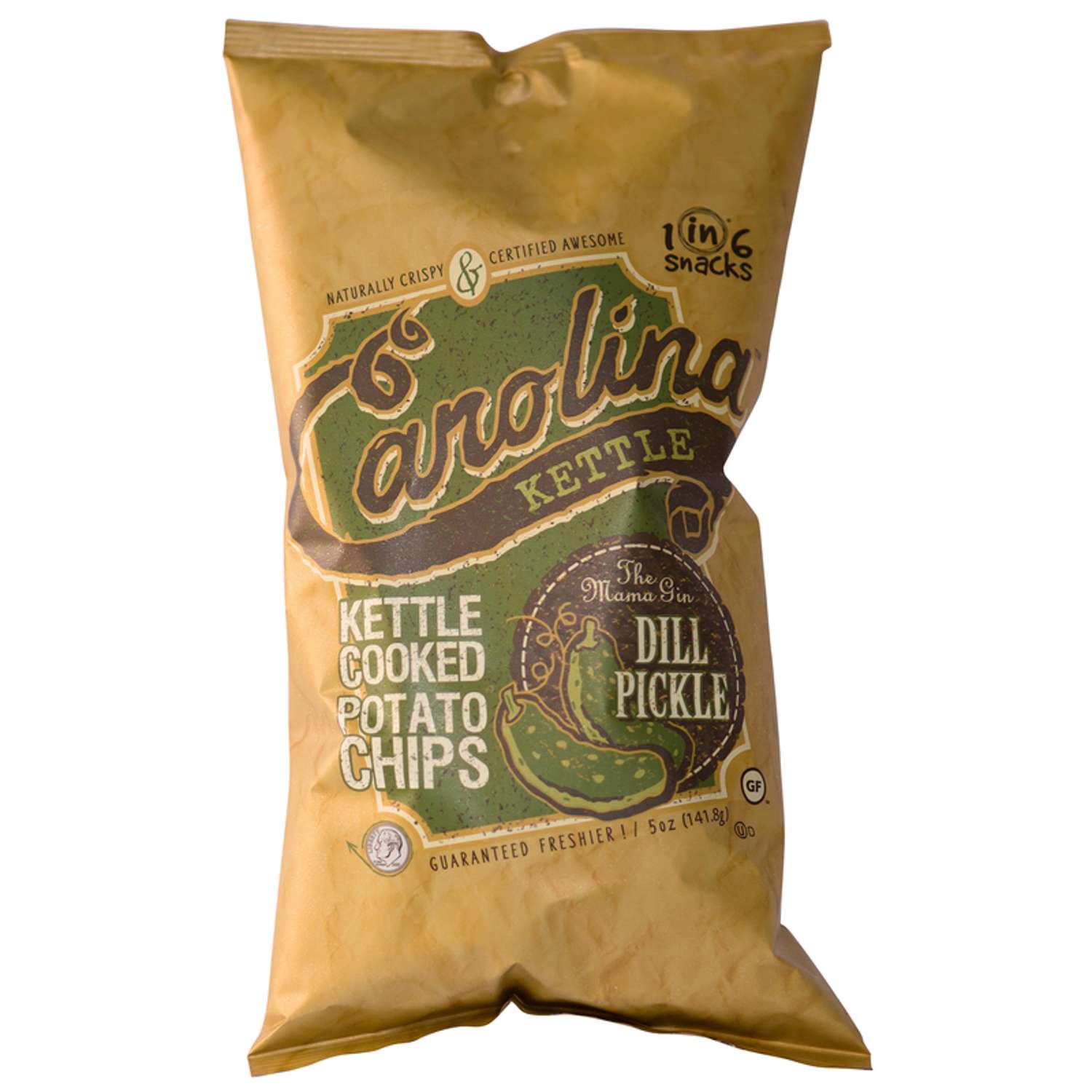 1 in 6 Snacks Carolina Dill Pickle Potato Chips 5 oz Bagged - Ace Hardware