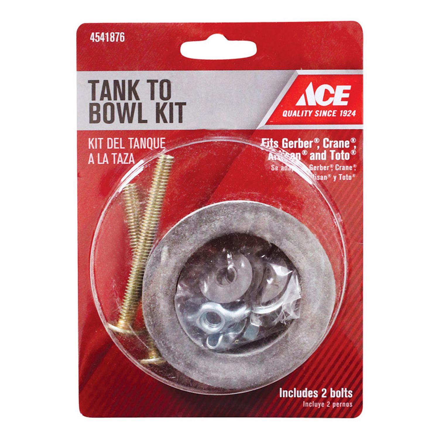 Ace Tank to Bowl Kit Gray Steel - Ace Hardware