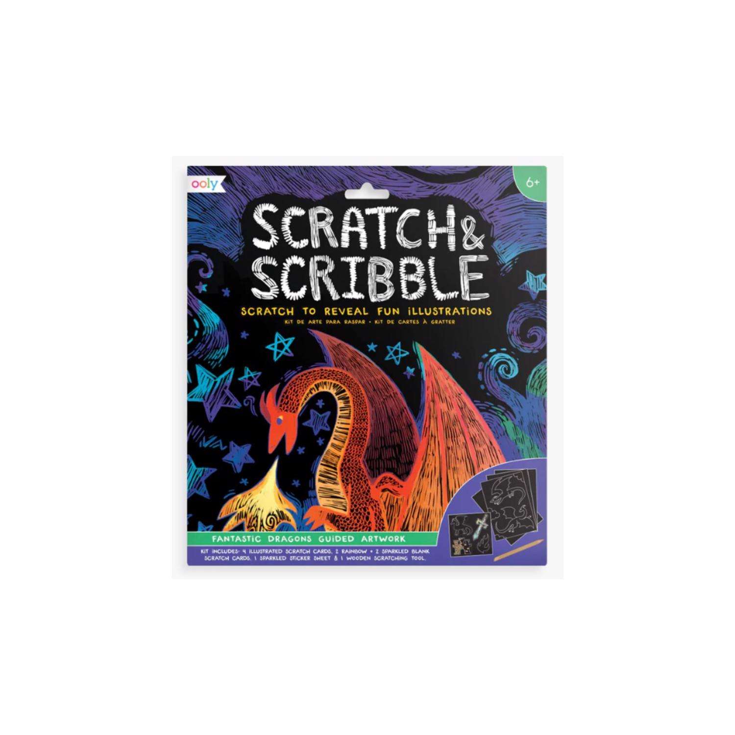 International Arrivals Ooly Scribble Craft Kit Multicolored Mfr# 161 ...