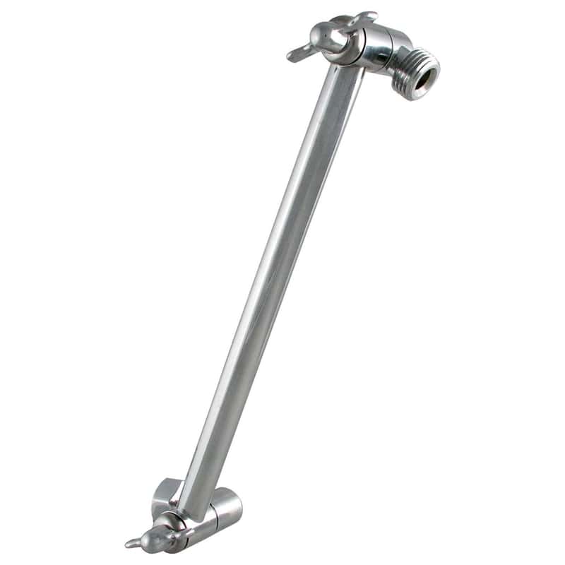 LDR Exquisite Chrome Brass Adjustable Shower Arm - Ace Hardware