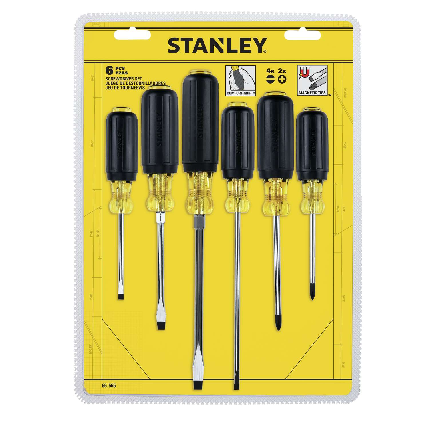 Stanley Assorted Screwdriver Set 6 pc - Ace Hardware