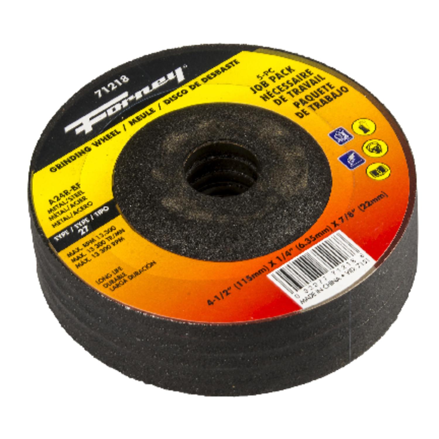 UPC 032277712188 - Forney Industries 5-Pack of Forney 71877 (4-1/2 in ...