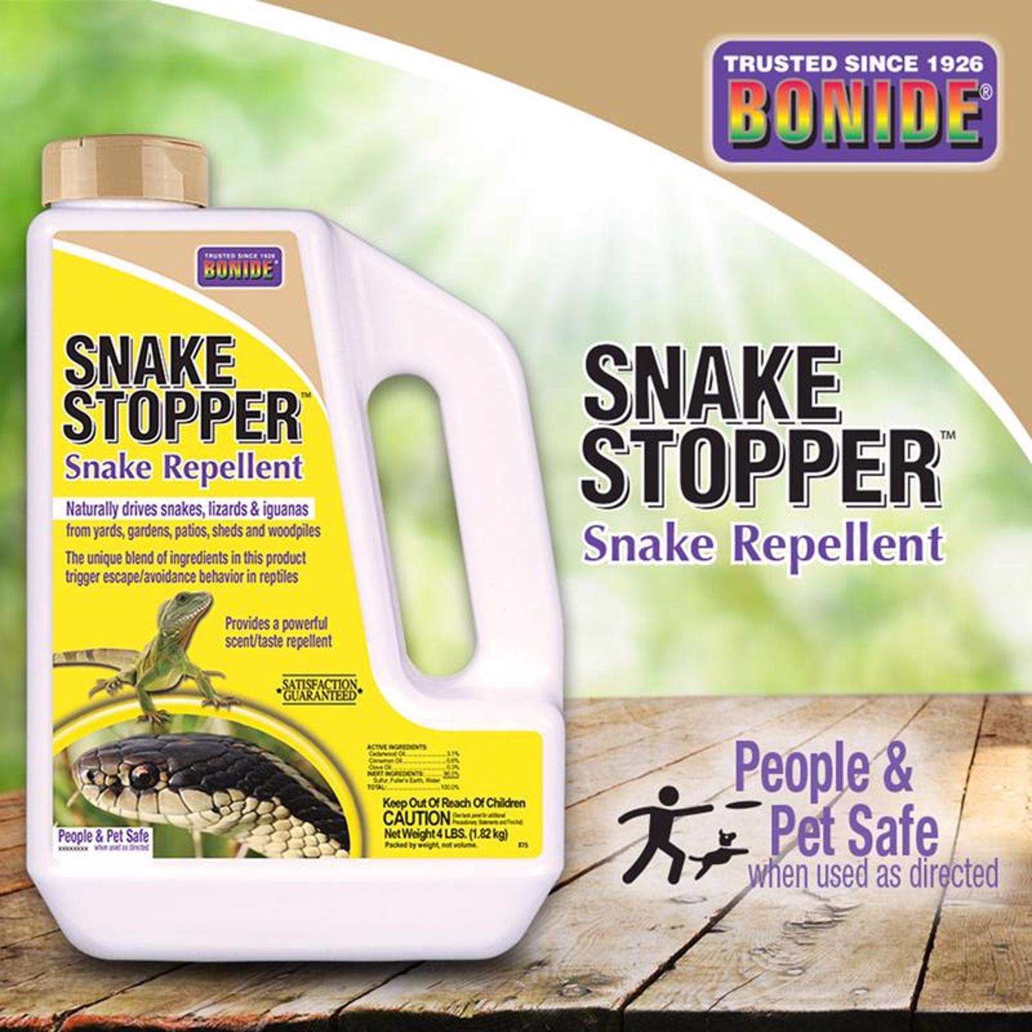 Bonide Snake Stopper Animal Repellent Granules For Snakes 4 lb - Ace ...