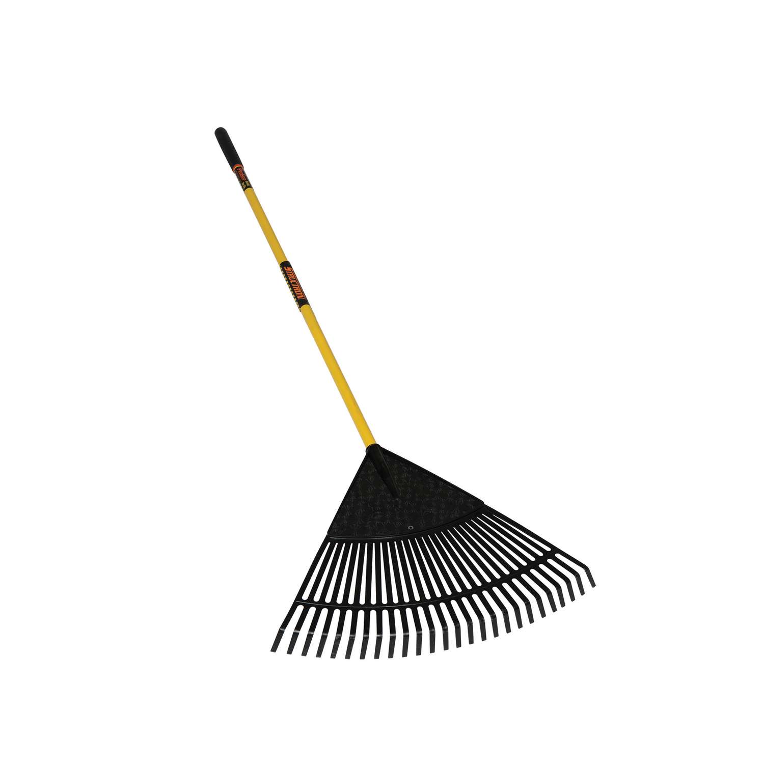 Structron S600 Power 71 in. L x 24 in. W Poly Leaf Rake Fiberglass ...