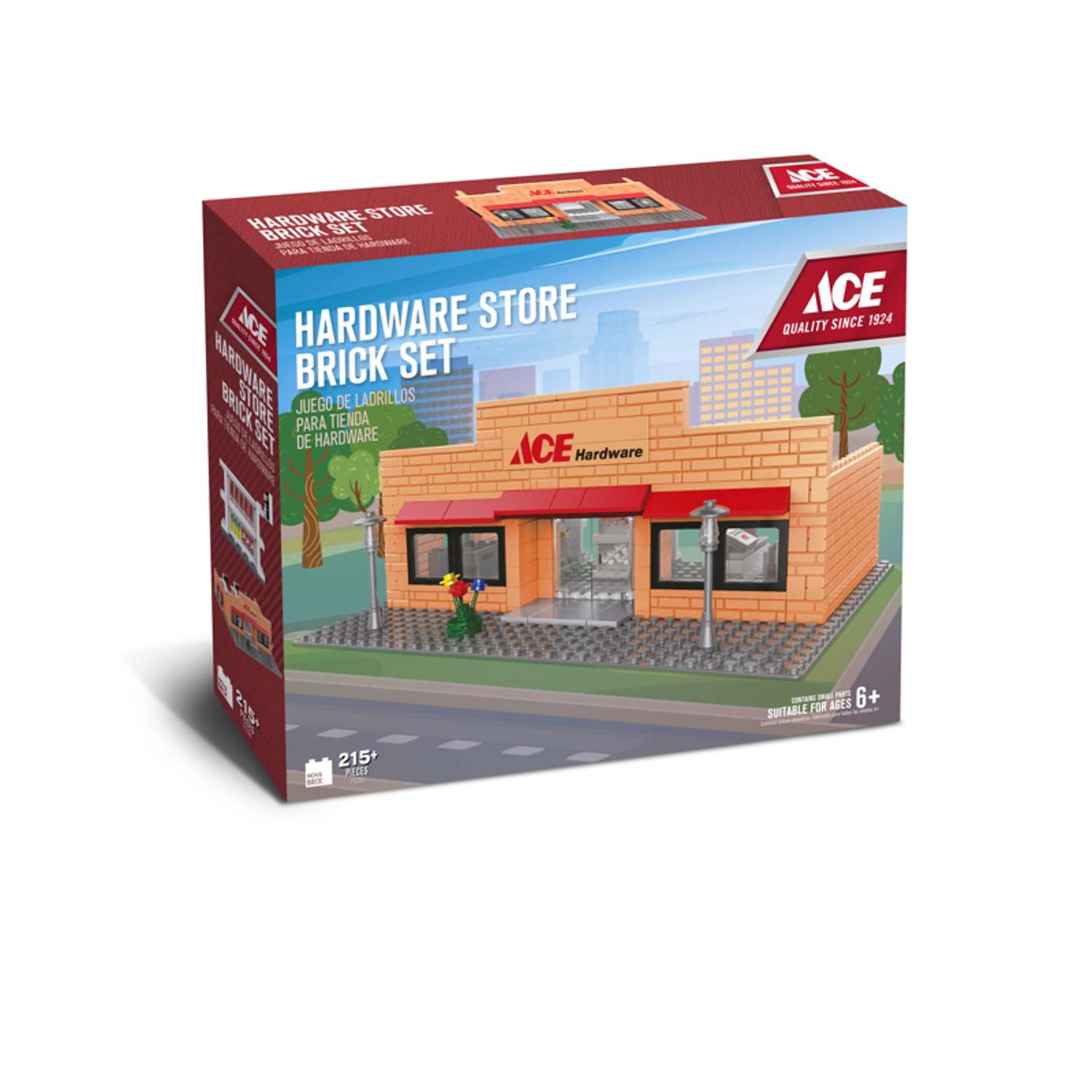 Ace Hardware Store Brick Set ABS/Polypropylene 215 pc - Ace Hardware