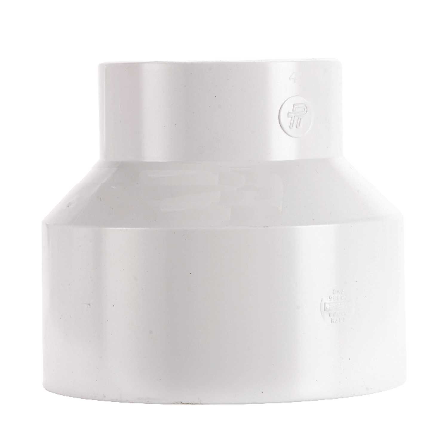 Plastic Trends 6 in. Hub x 4 in. Dia. Hub PVC Reducing Coupling - Ace ...