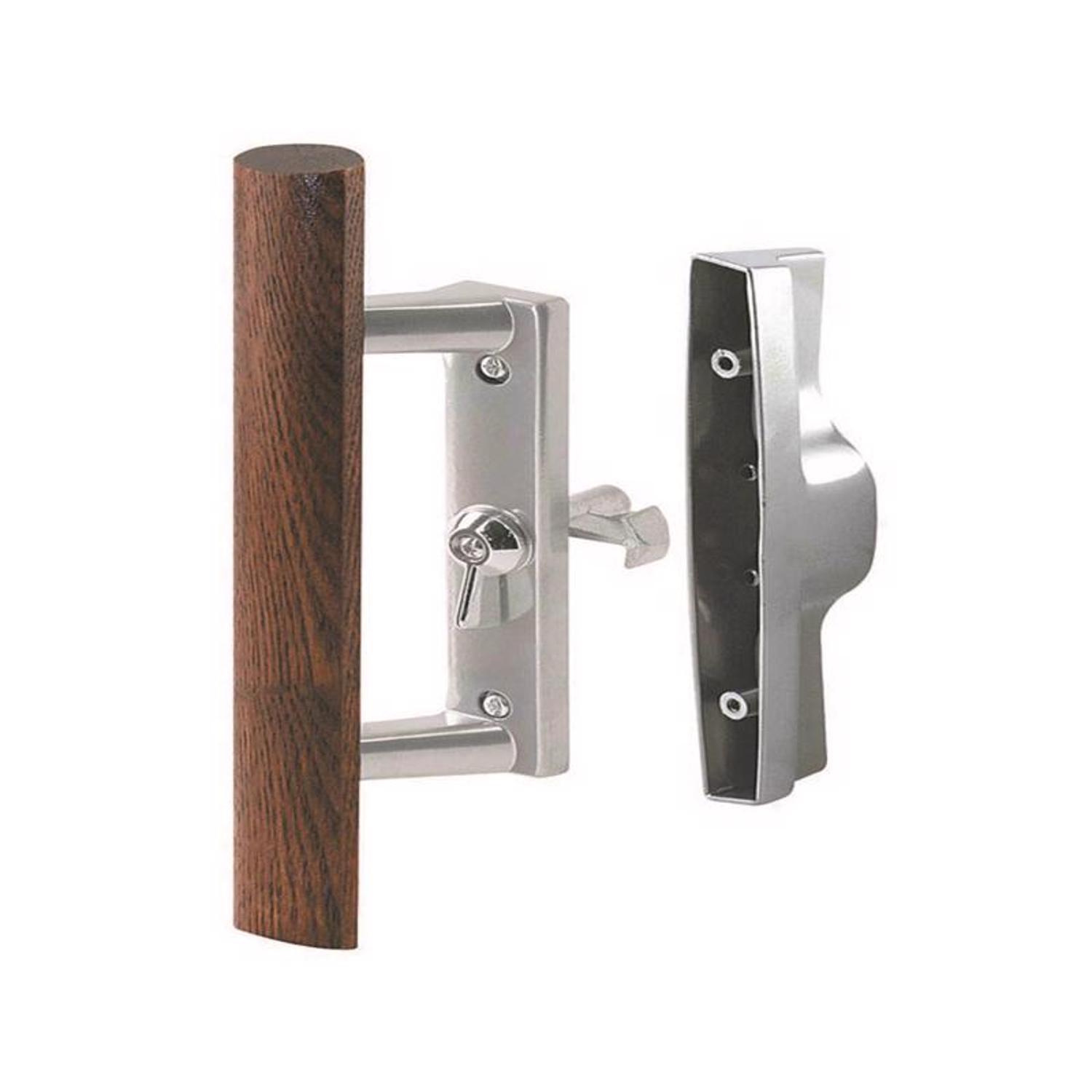 Ace Zinc Outdoor Patio Door Handle Set Mfr# 23-0035 - Ace Hardware