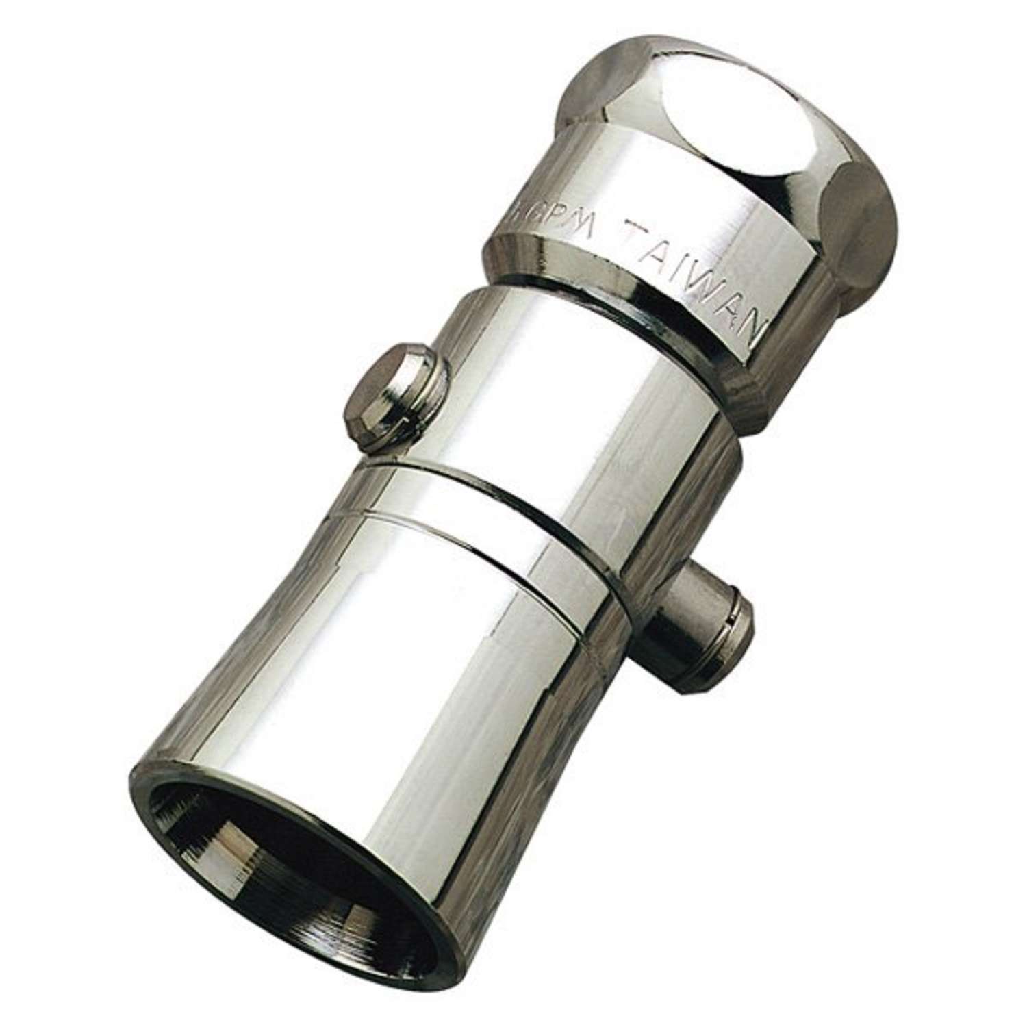 PlumbCraft Chrome Brass 1 settings Bullet Shower Head With Pause 2 gpm ...