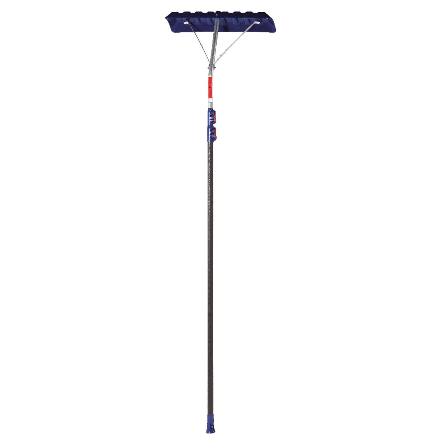 Garant 24 in. W x 16.5 ft. L Poly Roof Rake Telescoping Handle - Ace ...
