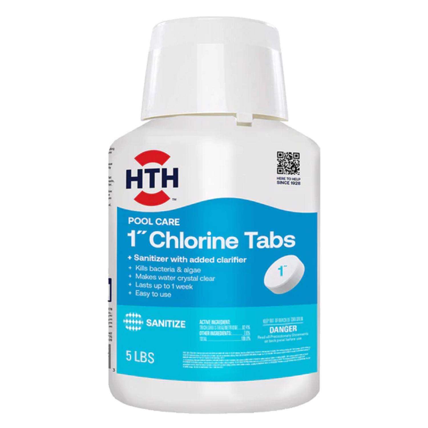 HTH Tablet Chlorinating Chemicals 5 lb - Ace Hardware