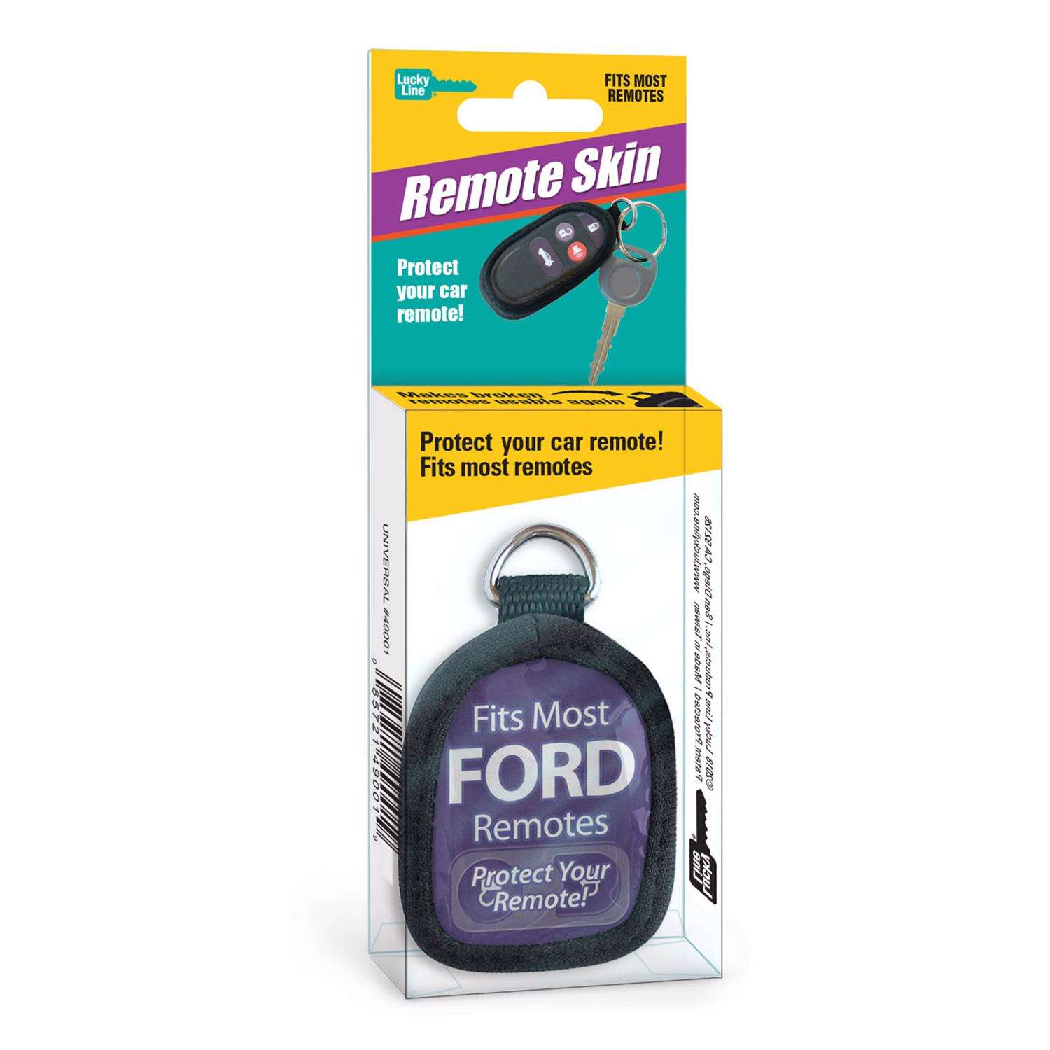 Lucky Line Remote Skins Neoprene/Vinyl Black Key Cover - Ace Hardware