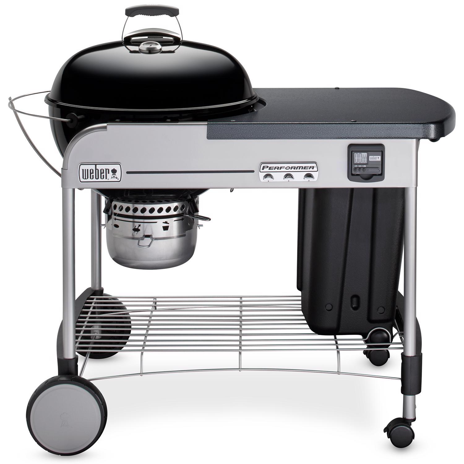 Weber 22 in. Performer Premium Charcoal Grill Black - Ace Hardware