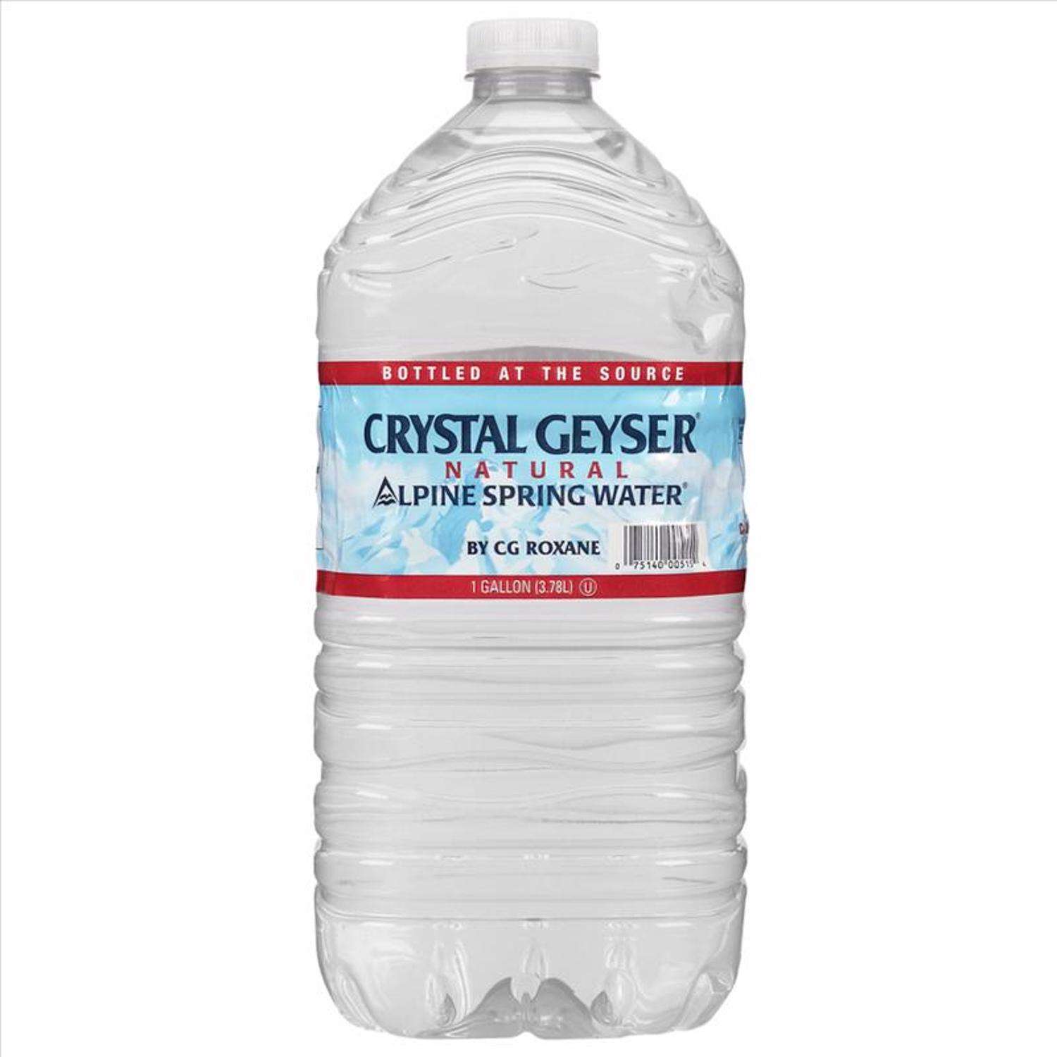 Crystal Geyser Spring Water Natural Spring Water 1 gal 1 pk Mfr# 12514 ...