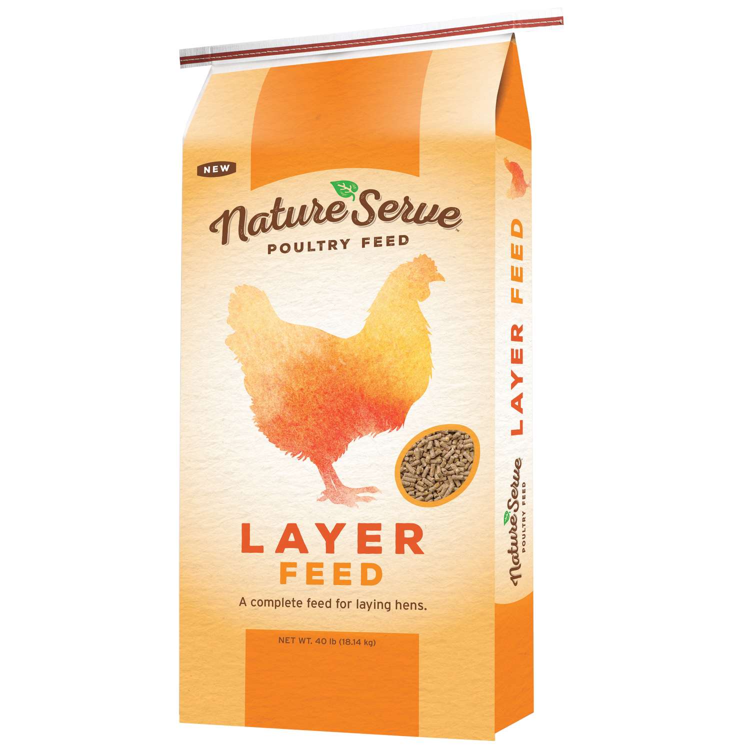 NatureServe Layer Feed Pellets For Poultry 40 lb. - Ace Hardware