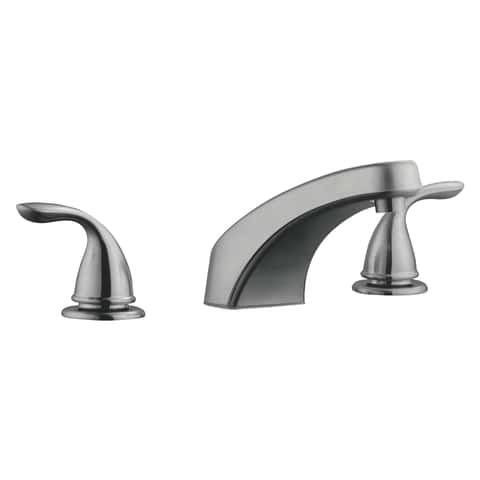 Design House Ashland Roman 2-Handle Satin Nickel Tub Faucet - Ace Hardware