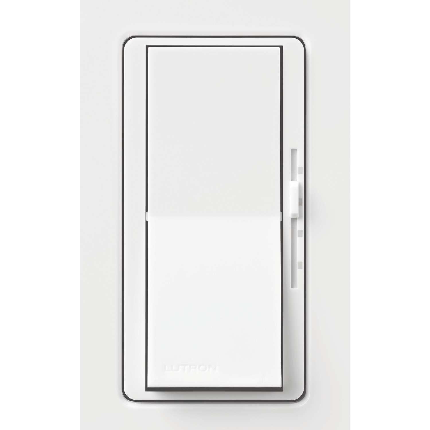 Lutron Diva Single pole Rocker/Slide Fan Control White 1 each - Ace ...