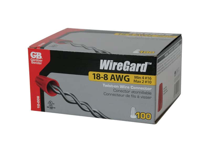 Gardner Bender WingGard Wire Connector Red 100 pk - Ace Hardware