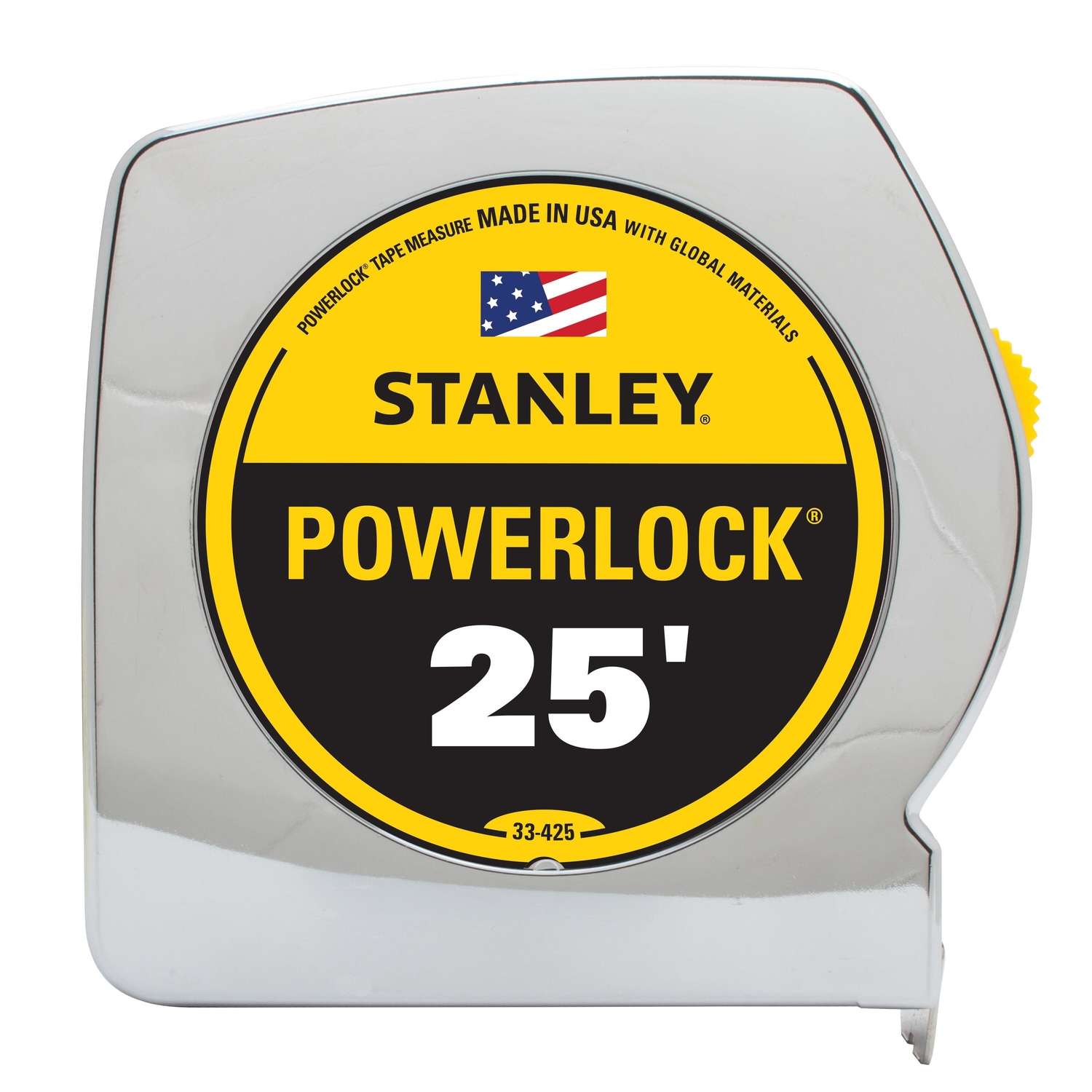 Stanley PowerLock 25 ft. L x 1 in. W Tape Measure 1 pk - Ace Hardware