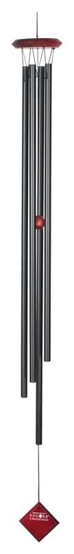 Woodstock Chimes Encore Black Aluminum/Wood 47 in. Wind Chime - Ace ...