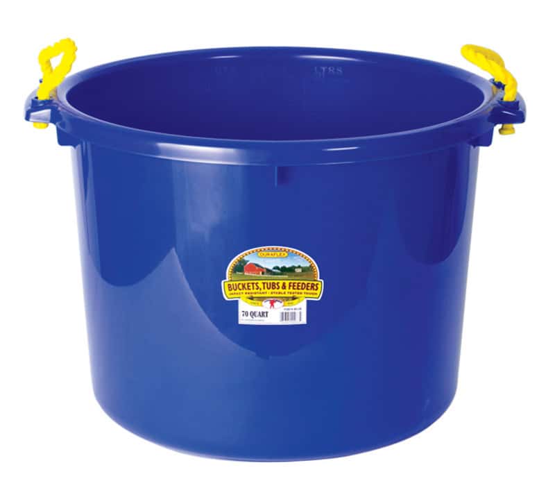 Little Giant 70 qt Bucket Blue - Ace Hardware