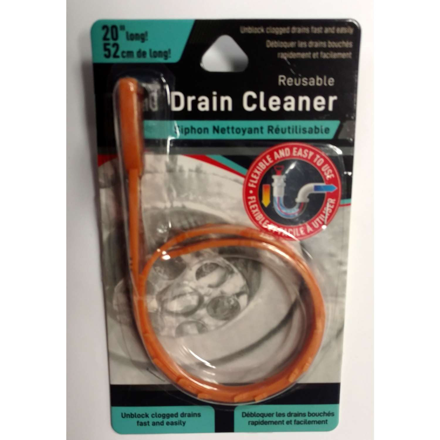 Jacent 20 in. L Drain Unclogger - Ace Hardware