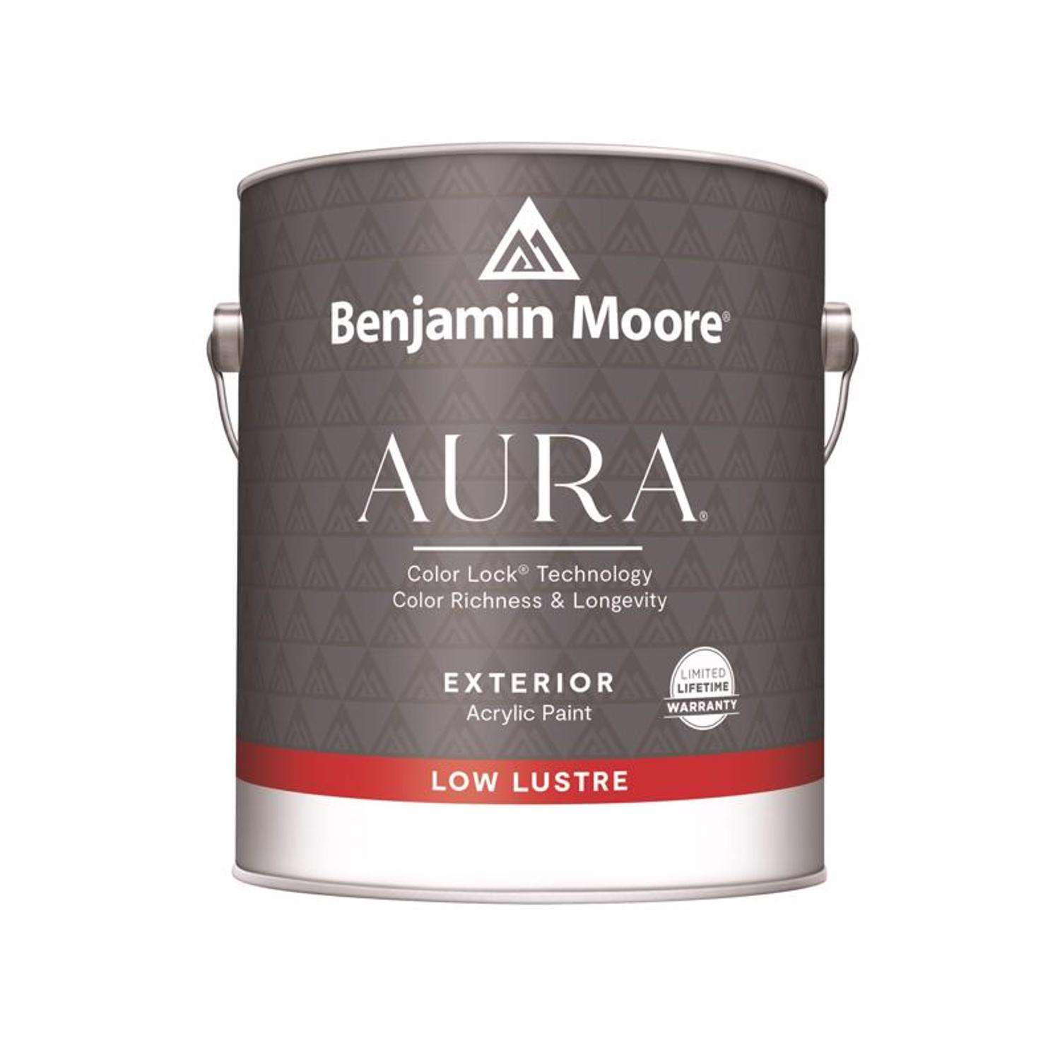 Benjamin Moore Aura Exterior Low Luster Base 1 Paint Exterior 1 gal ...